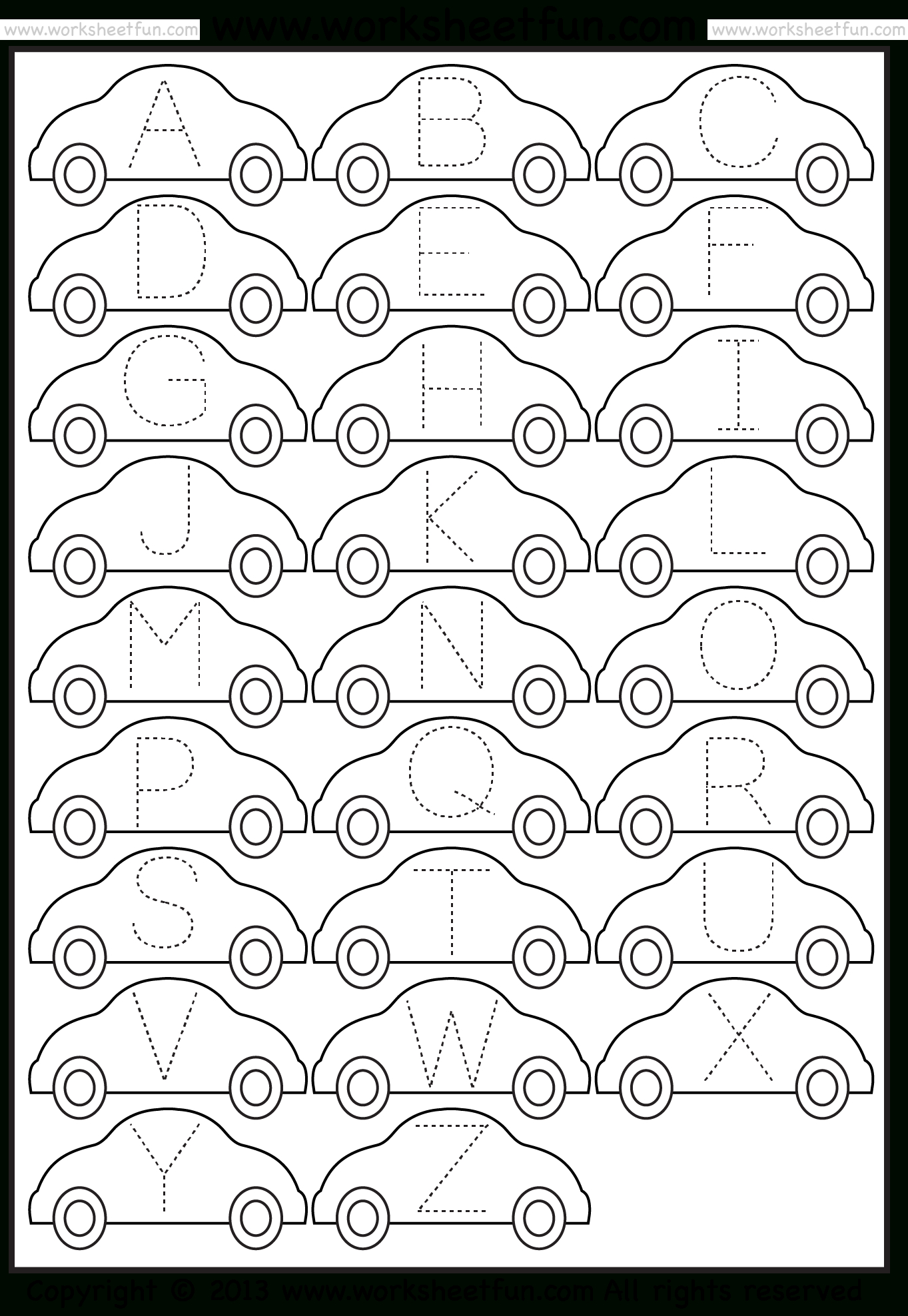 Alphabet Worksheet For 3 And 4 Year Olds Image Result For Fun Number 